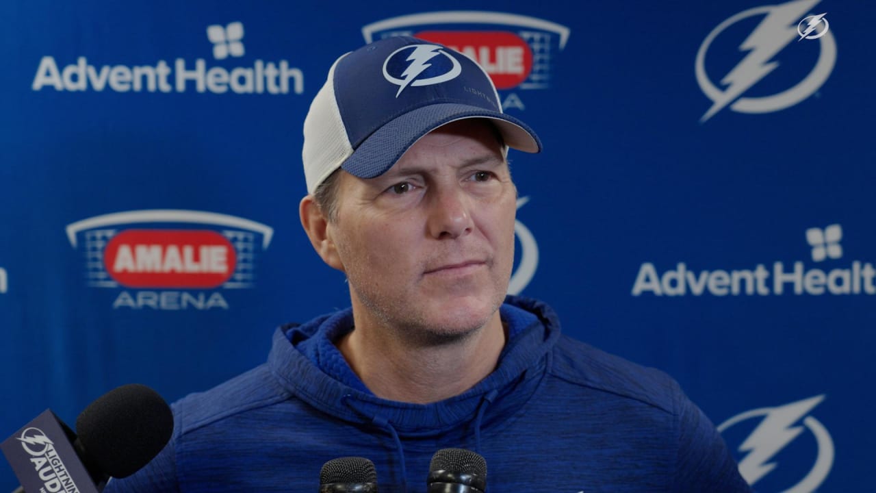 Jon Cooper | Pregame 11.20.23 | Tampa Bay Lightning