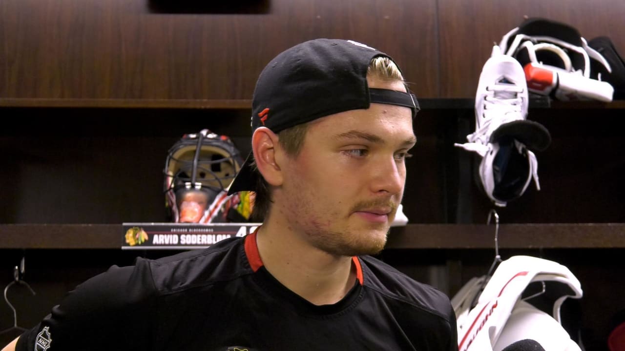 Soderblom on Rebound, Defense | Chicago Blackhawks