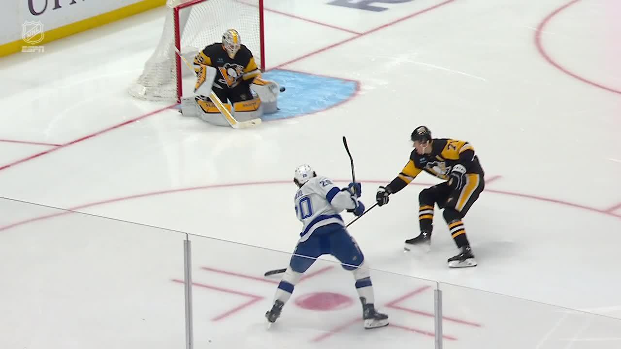 TBL@PIT: Paul scores goal against Alex Nedeljkovic | NHL.com