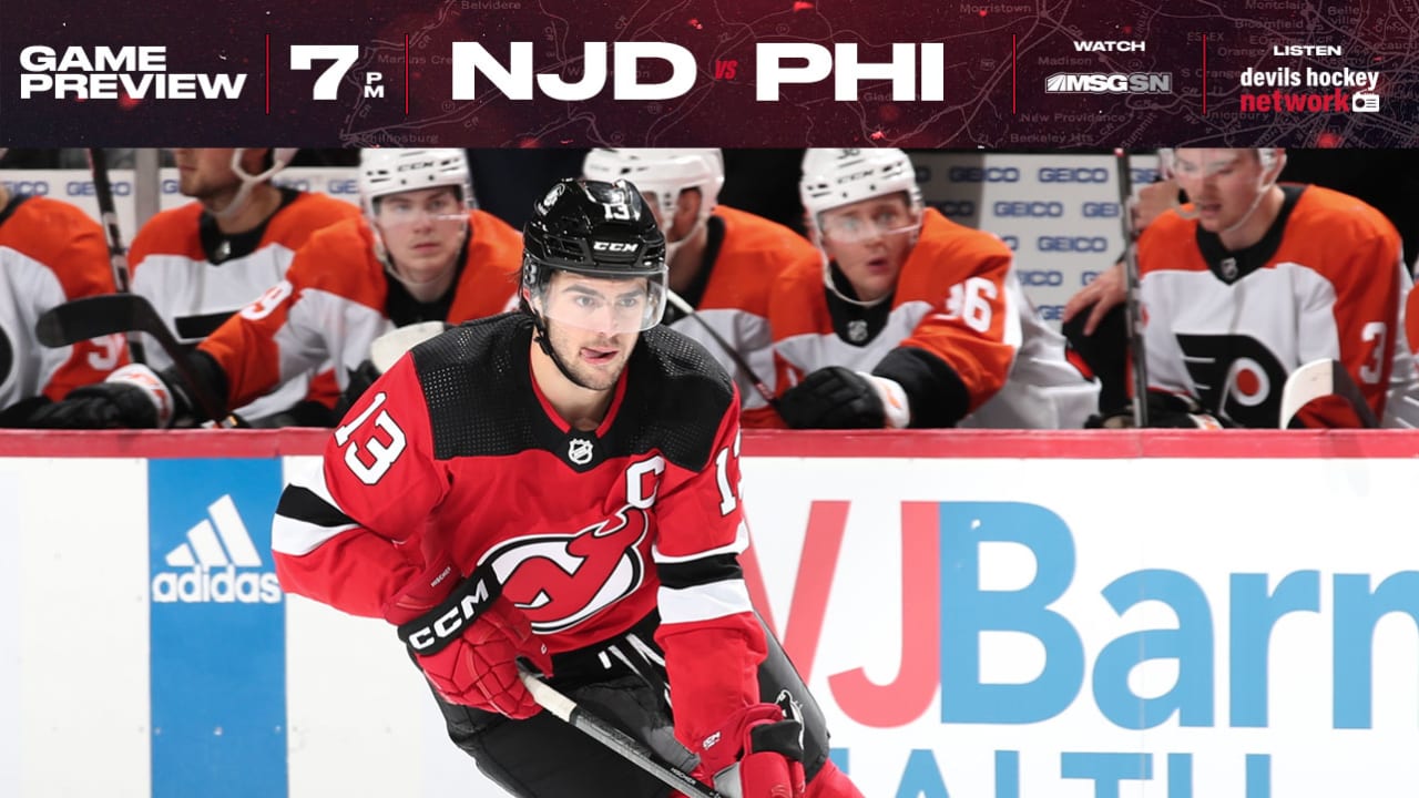 Devils Host Flyers in Critical Division Showdown | PREVIEW | New Jersey Devils