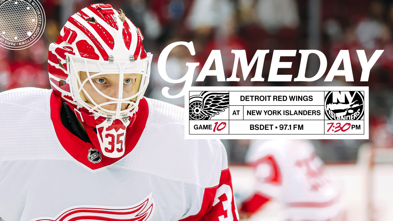 PREVIEW: Red Wings focused on strong start Monday at Islanders ...