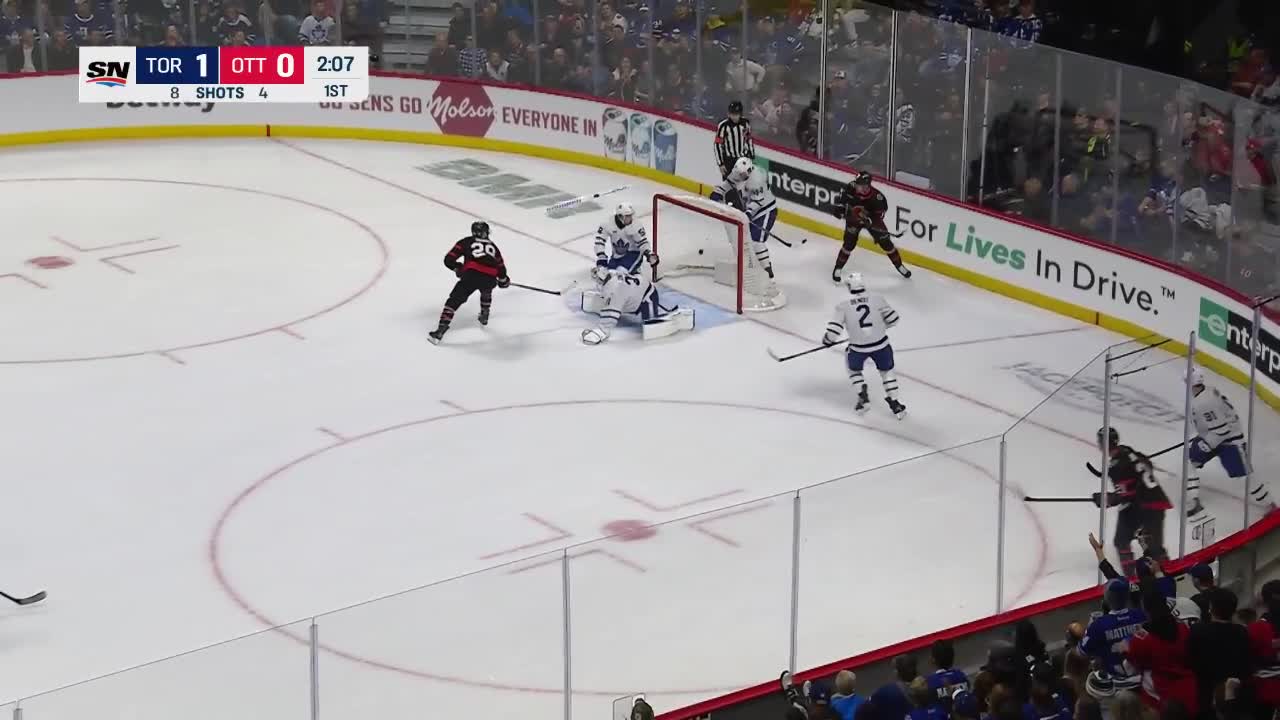 TOR@OTT: Giroux scores goal against Martin Jones | NHL.com
