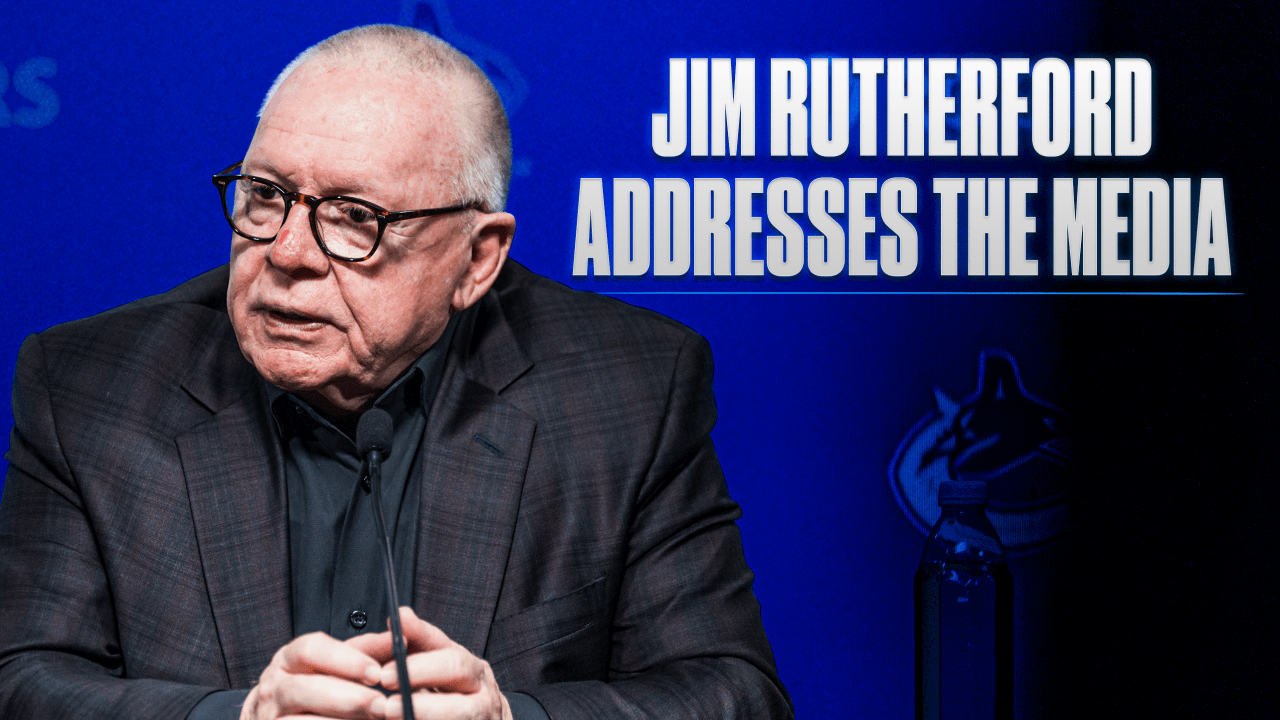 Jim Rutherford Media Availability | Vancouver Canucks