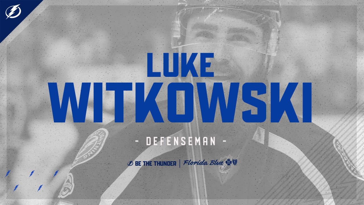 Lightning sign defenseman Luke Witkowski to two-year contract | Tampa ...