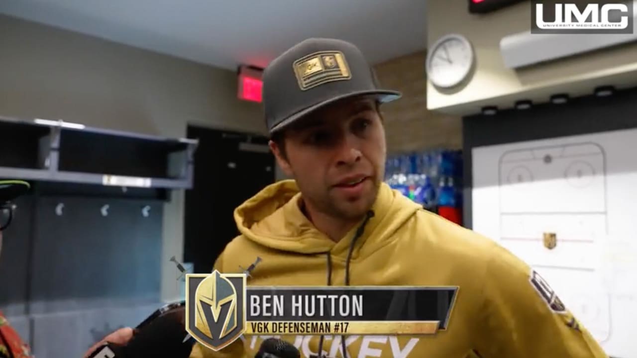 Ben Hutton Postgame 9/27 | Vegas Golden Knights