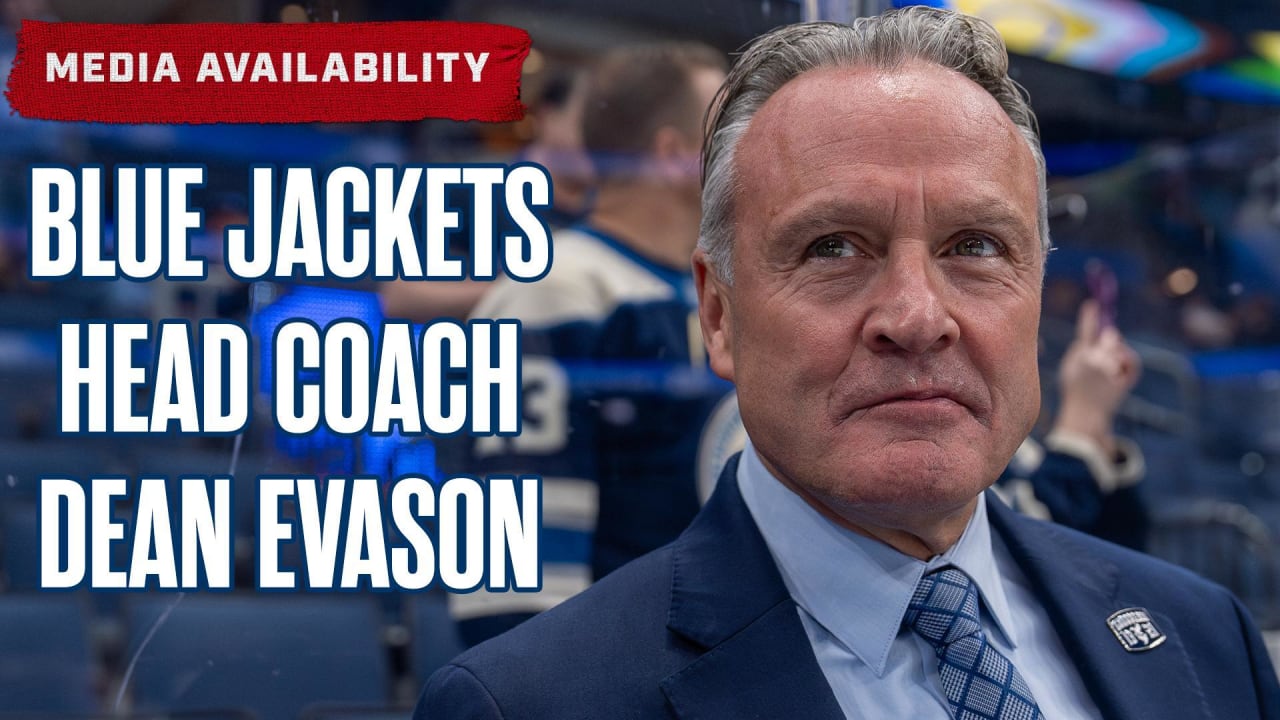 Head Coach Dean Evason | Media Availability | Columbus Blue Jackets