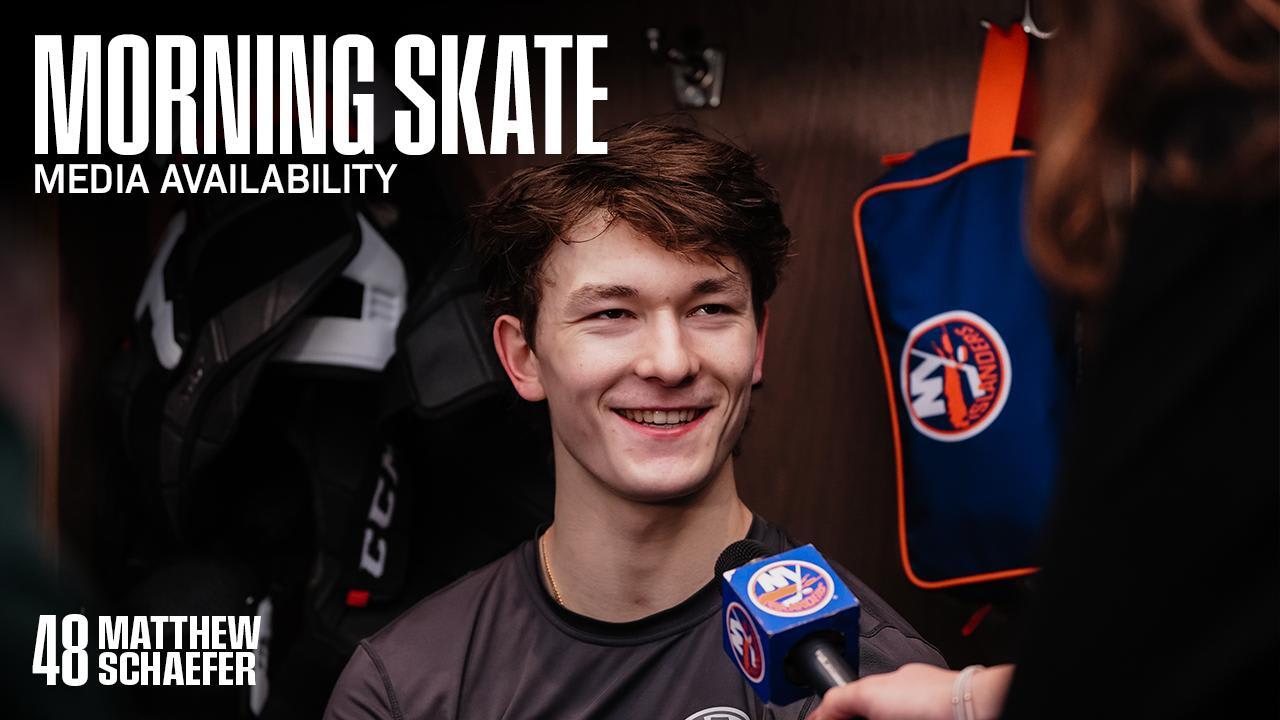 NYI vs NJD 1/6: Matthew Schaefer | New York Islanders