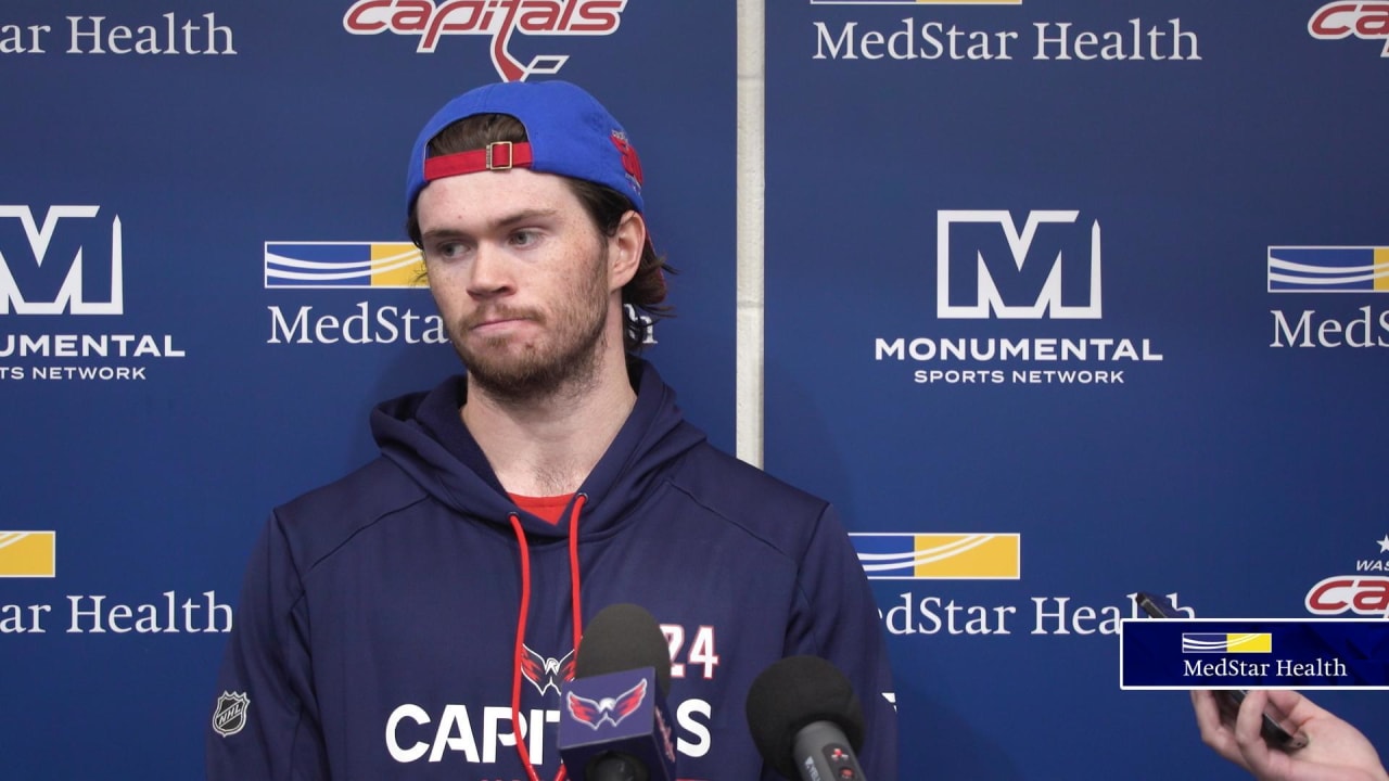 Connor McMichael | September 19 | Washington Capitals