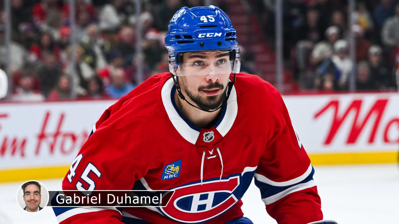 Alexandre Carrier : Un chaleureux accueil et un premier point | LNH.com