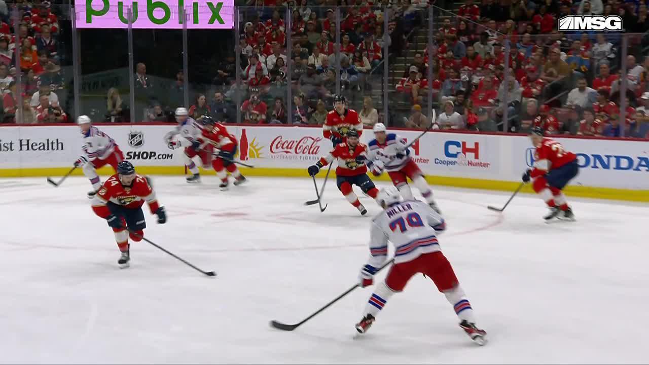 NYR@FLA: Parssinen scores goal against Sergei Bobrovsky | New York Rangers