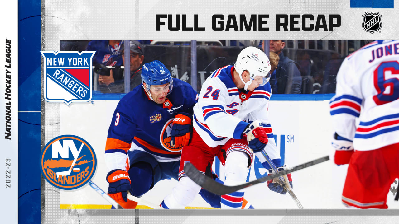 Recap: NYI 3 , NYR 1 | New York Islanders