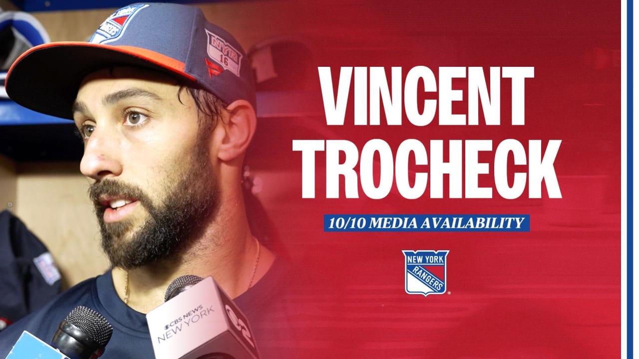 Practice: Trocheck | New York Rangers