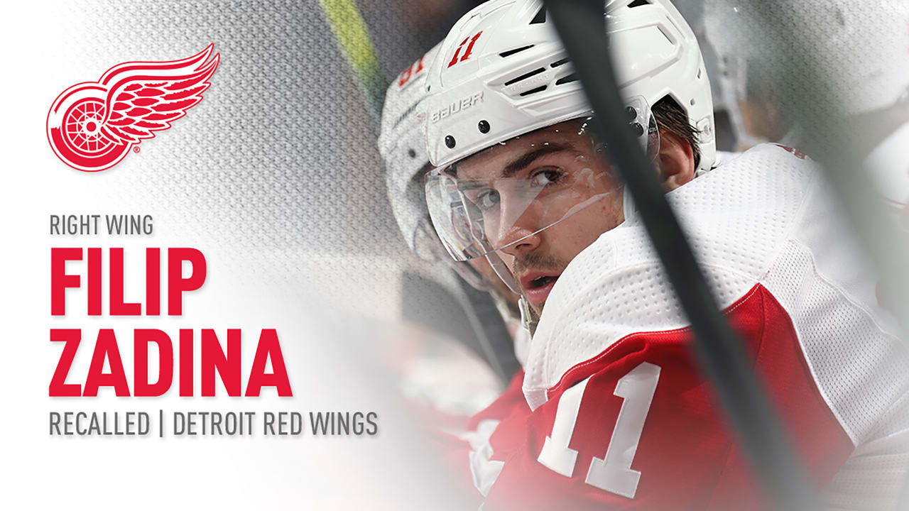 Detroit recalls Filip Zadina | Detroit Red Wings