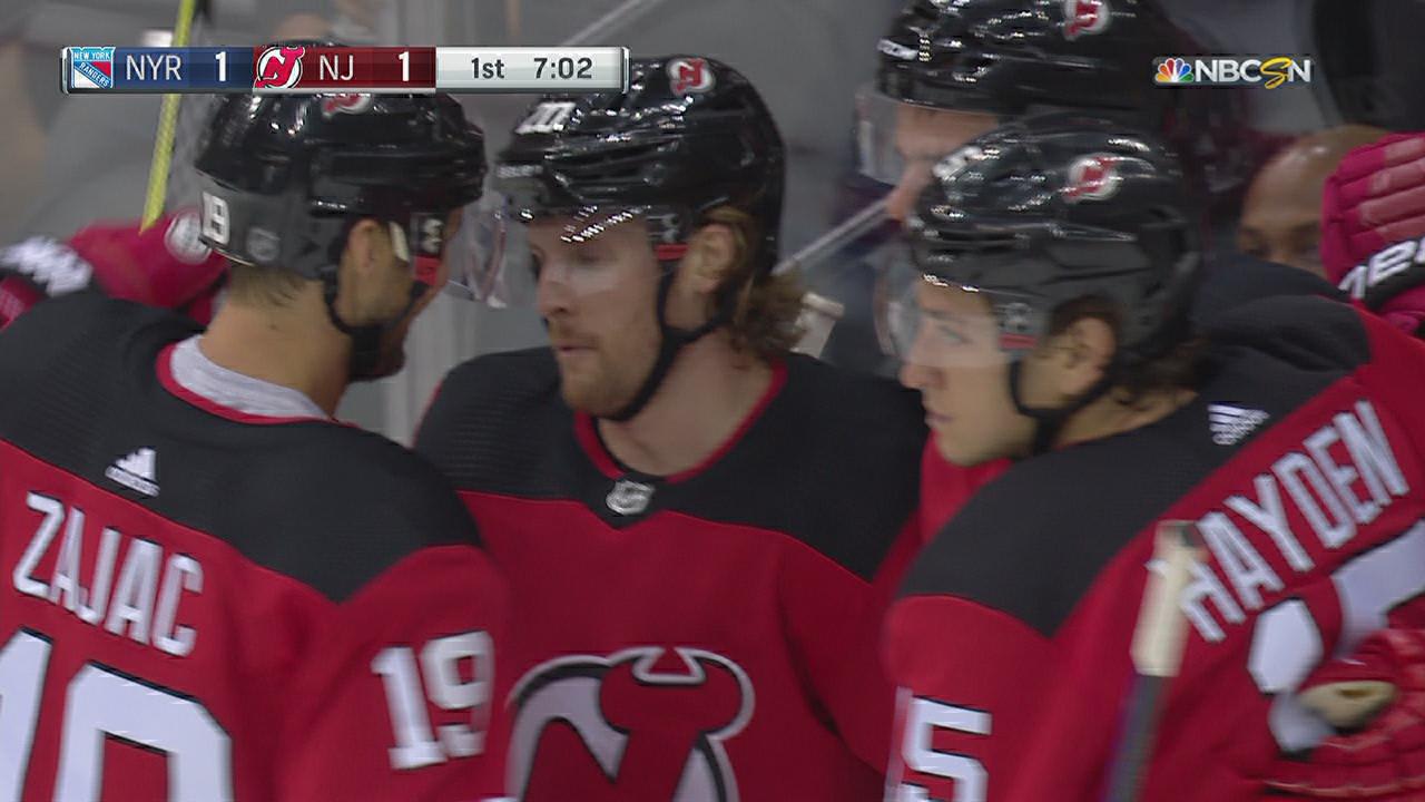 Coleman's fortuitous goal | New Jersey Devils