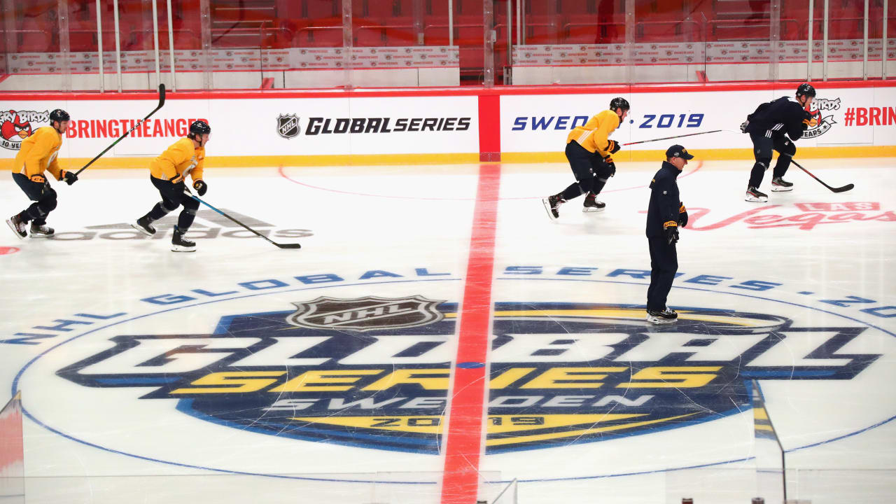 Sabres hold spirited practice to begin preparation for Global Series ...