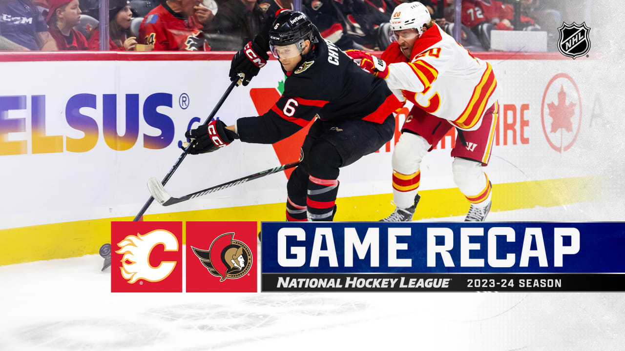 Senators pull away from Flames, end 5-game home skid | NHL.com