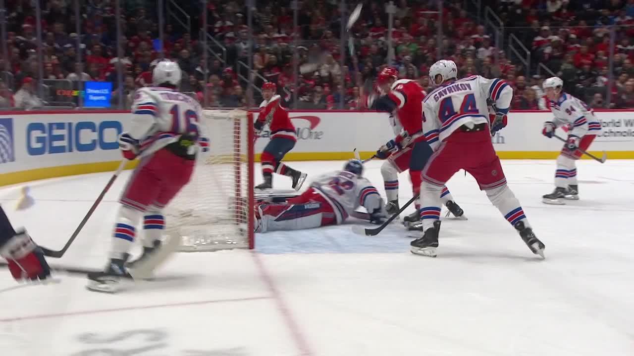 NYR@WSH: Beauvillier scores goal against Jonathan Quick | Washington ...