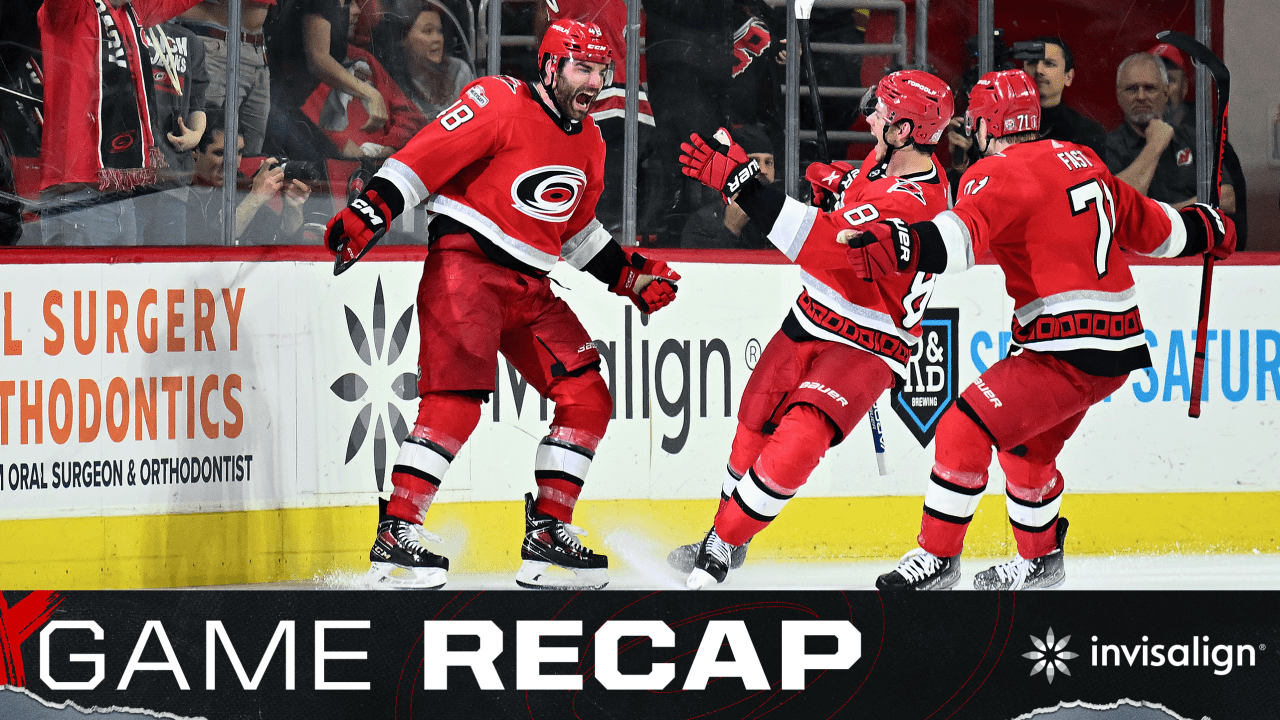 Recap: Canes Blast Devils In Game 2 | Carolina Hurricanes