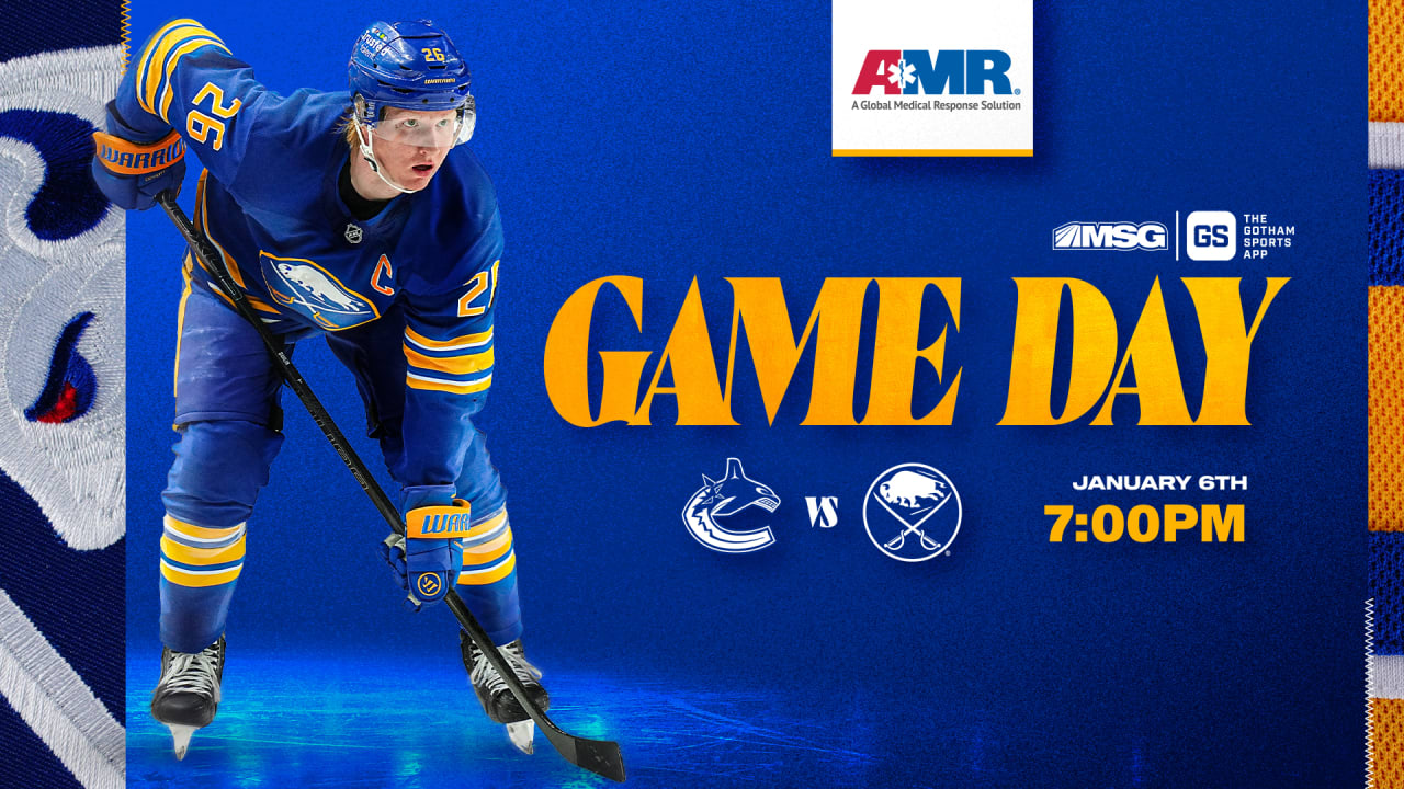 GDT: - 1970 Kids - Sabres vs Canucks - 7PM - TV:MSG Radio:WGR550 - Get ...