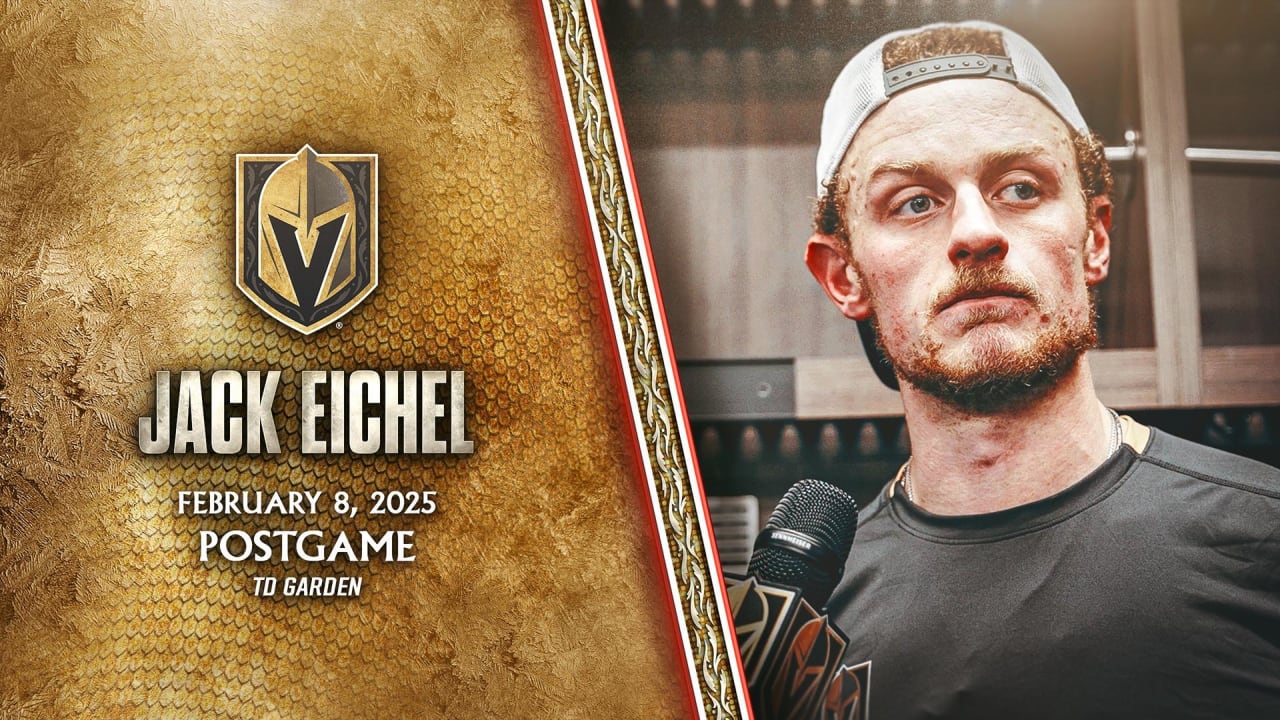 Jack Eichel Postgame 2/8 | Vegas Golden Knights