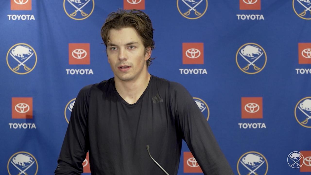 WATCH: Johnson after practice | Buffalo Sabres