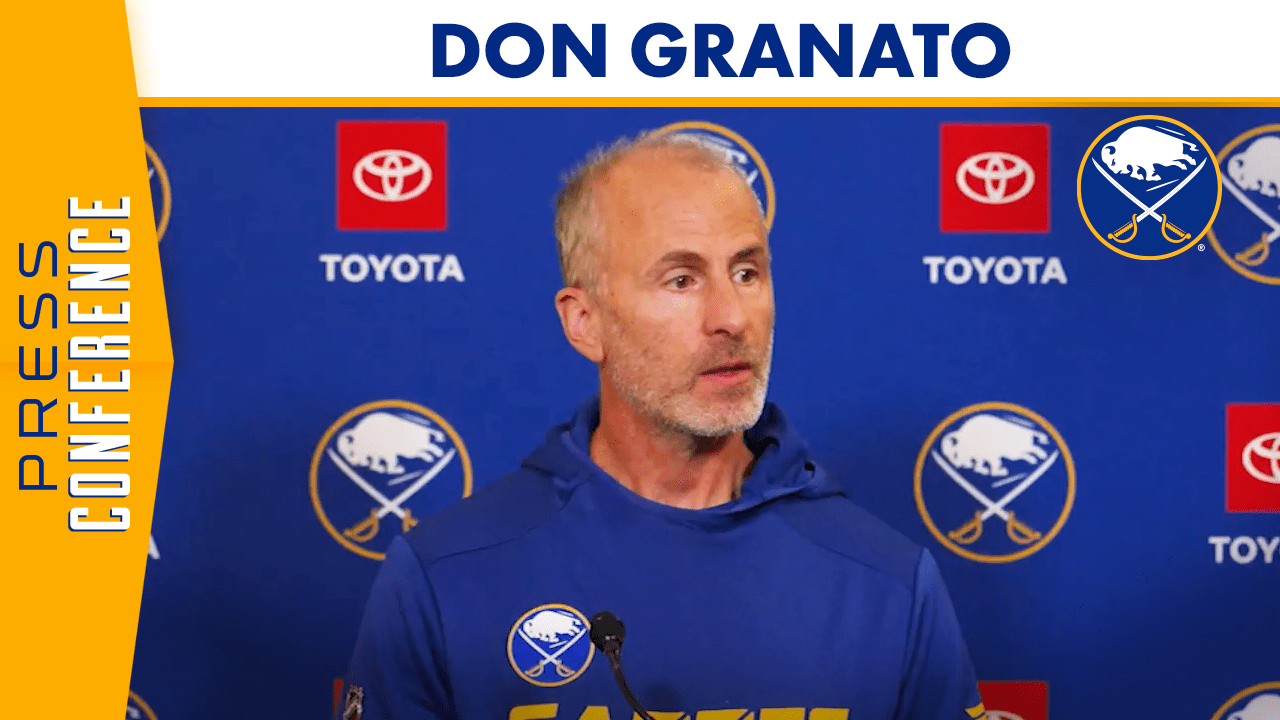 Granato After Practice | Buffalo Sabres