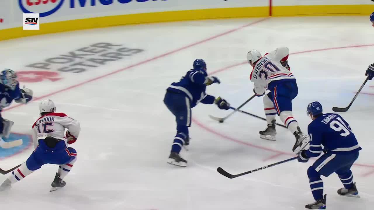 Newhook doubles up | Montréal Canadiens