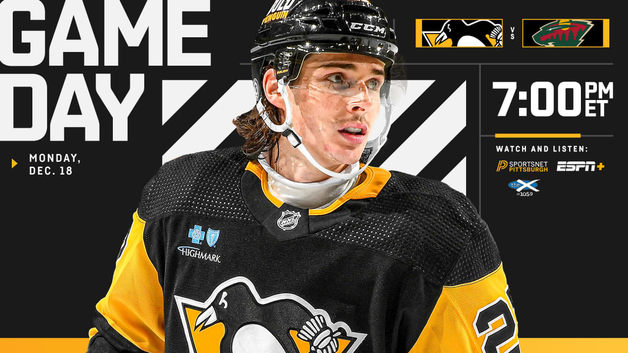 Game Preview: Penguins vs. Wild (12.18.23) | Pittsburgh Penguins