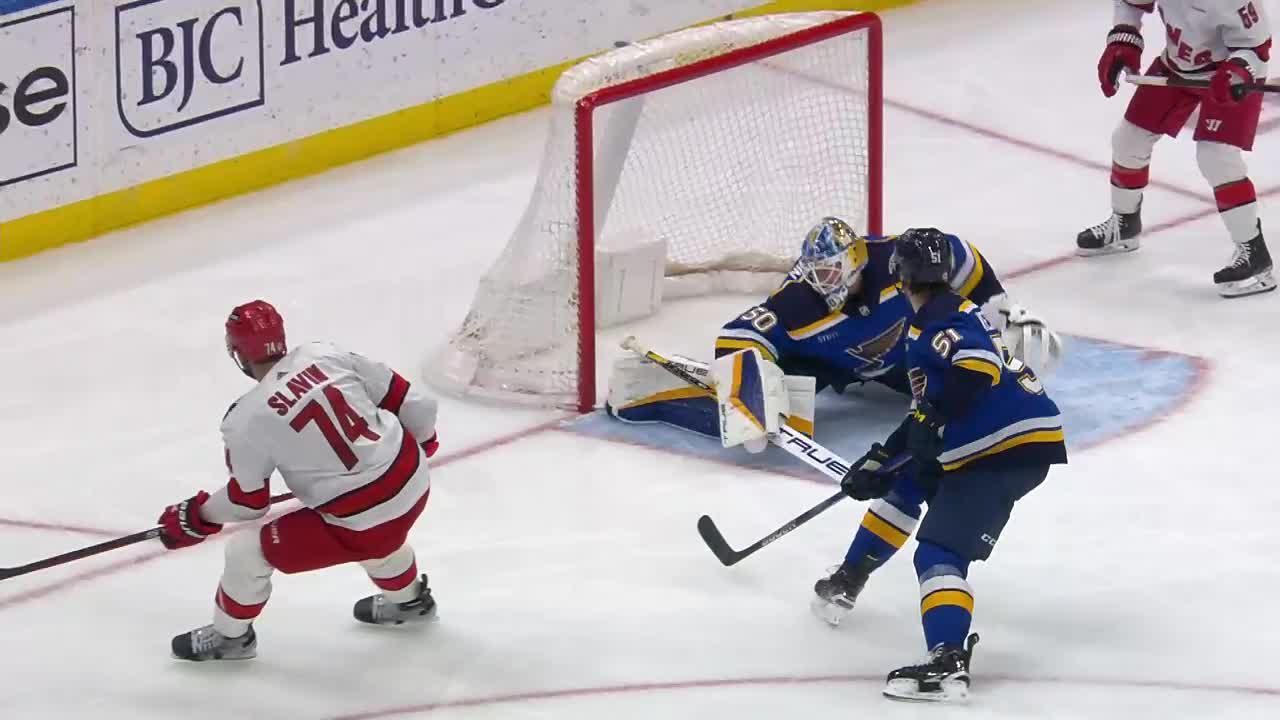 Slavin grabs the lead | NHL.com