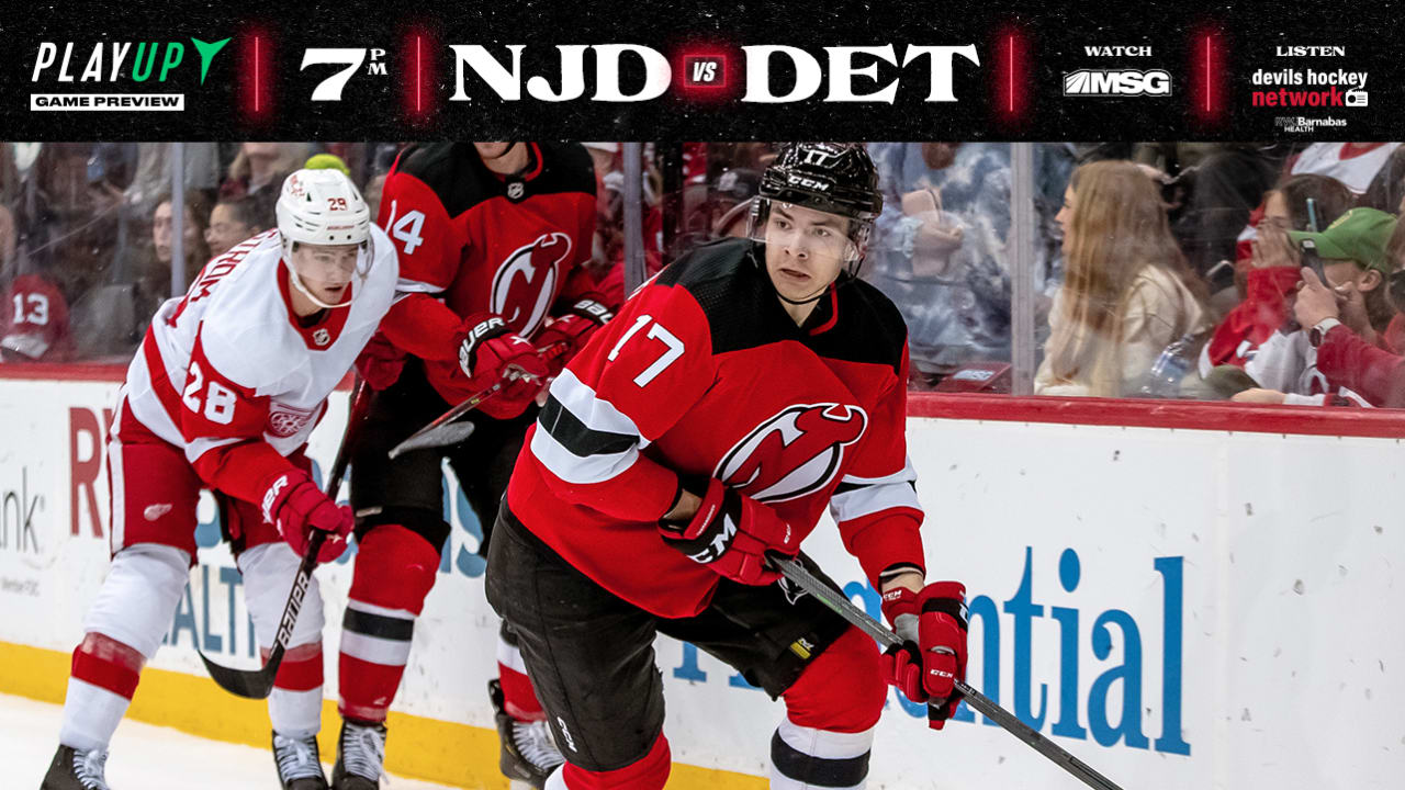 Devils Face Detroit in Home Opener | PRE-GAME STORY | New Jersey Devils