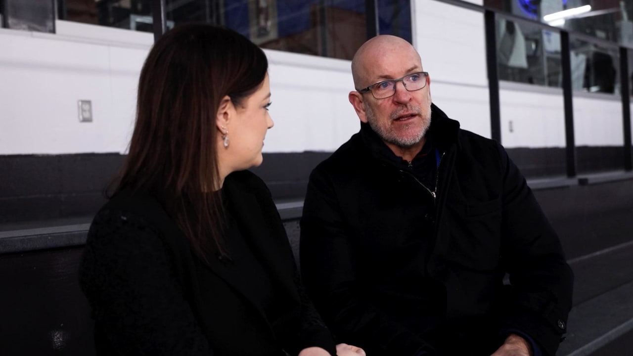 1-ON-1 with Tom Fitzgerald | 4 NATIONS | New Jersey Devils