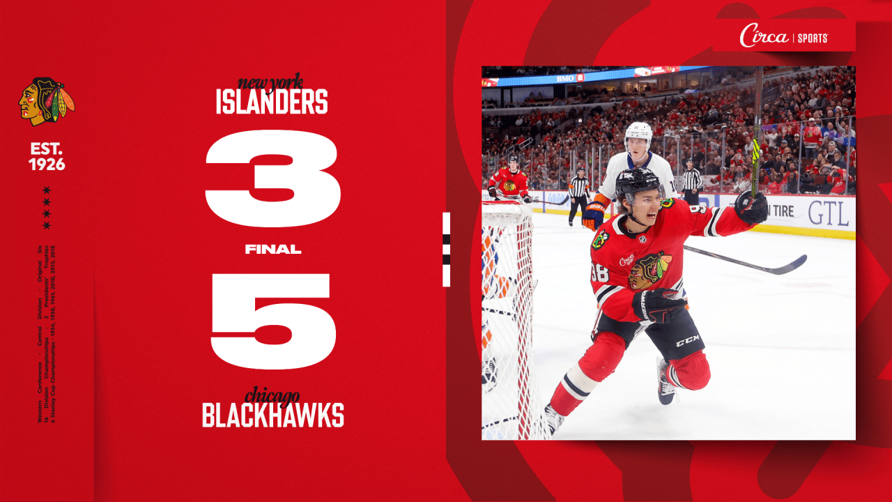 RECAP: Blackhawks Top Islanders with Last-Minute Goal | Chicago Blackhawks