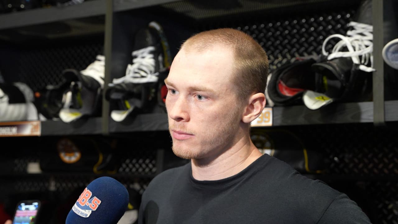 Locker Room Raw: Morgan Geekie | Boston Bruins