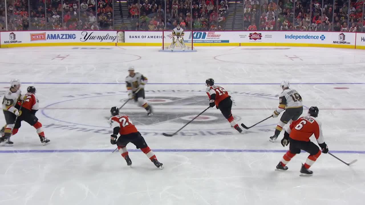 VGK@PHI: Stone scores PPG against Dan Vladar | NHL.com