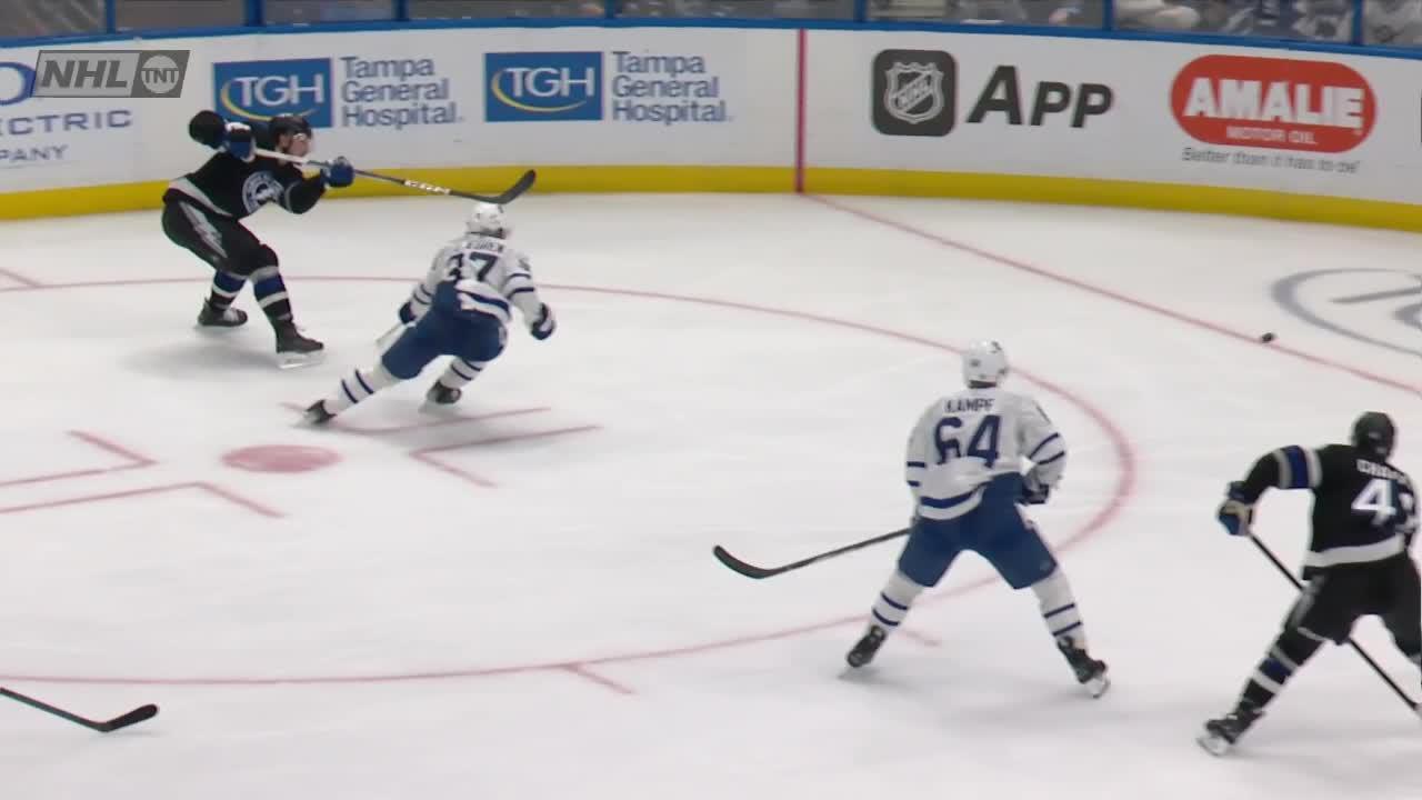 TOR@TBL: Jeannot scores goal against Martin Jones | NHL.com