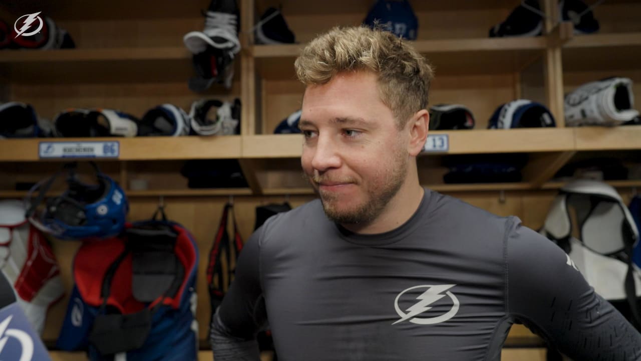 Cam Atkinson | Pregame vs Ottawa Senators | Tampa Bay Lightning