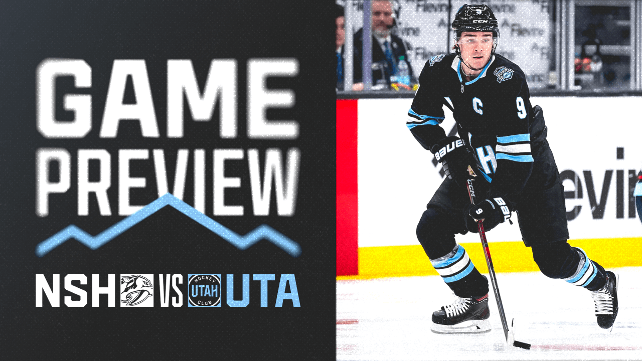 Game Preview, 4/10: Utah Hockey Club vs. Nashville Predators | Utah Mammoth
