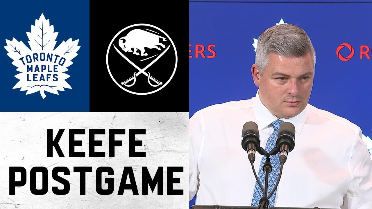 Sheldon Keefe | Post Game | Toronto Maple Leafs