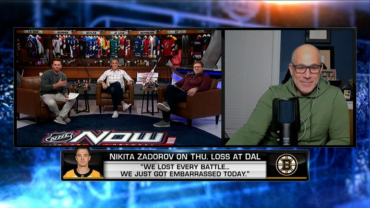 Billy Jaffe discusses the Bruins losing to the Stars | NHL.com
