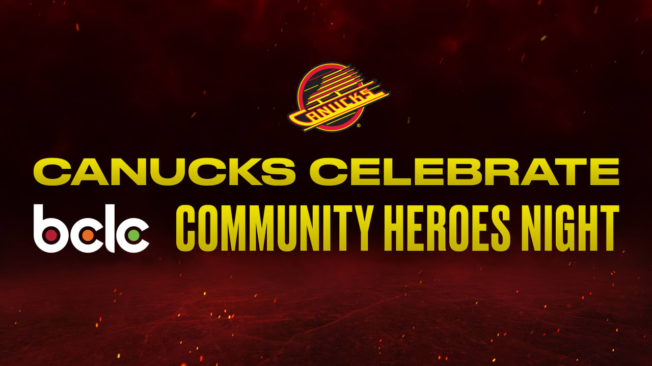Canucks to Celebrate Local Heroes on BCLC Community Heroes Night ...