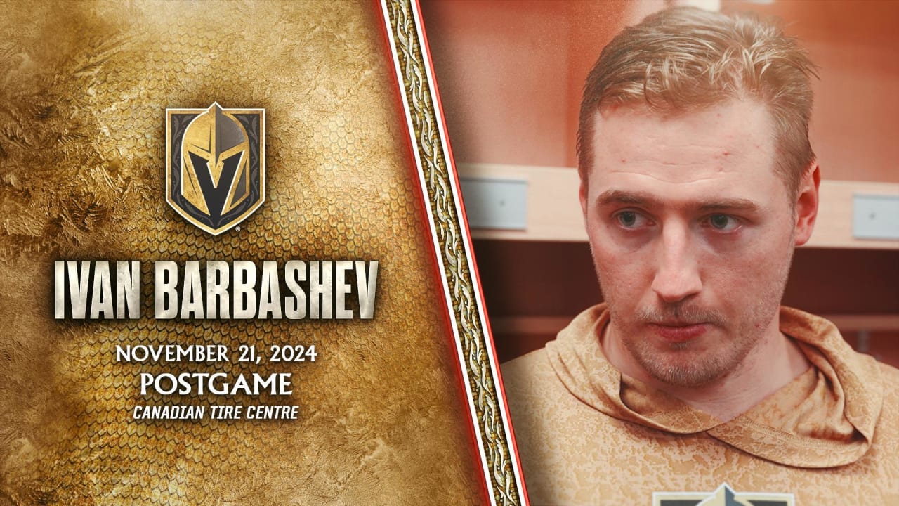 Ivan Barbashev Postgame 11/21 | Vegas Golden Knights