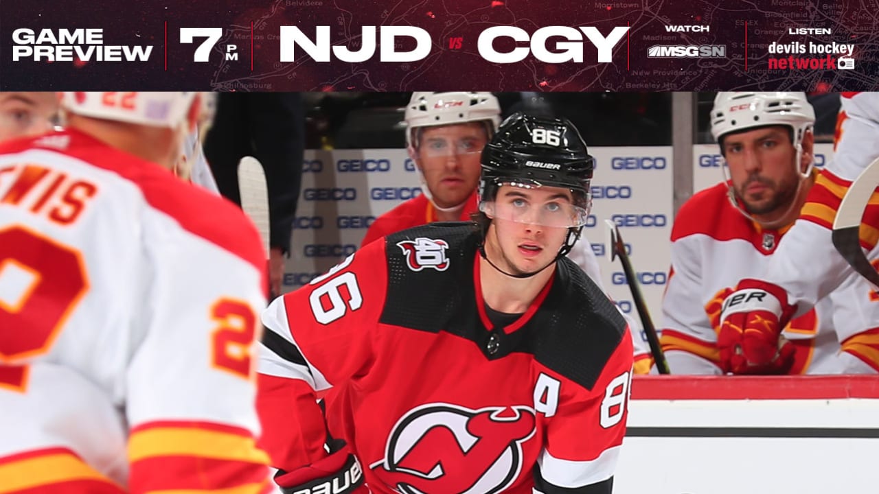 Devils Welcome Flames | PREVIEW | New Jersey Devils