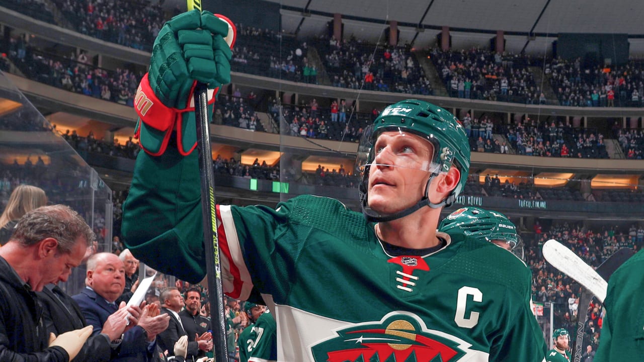 Mikko Koivu hace historia con Minnesota Wild al apuntarse hito | NHL.com/es