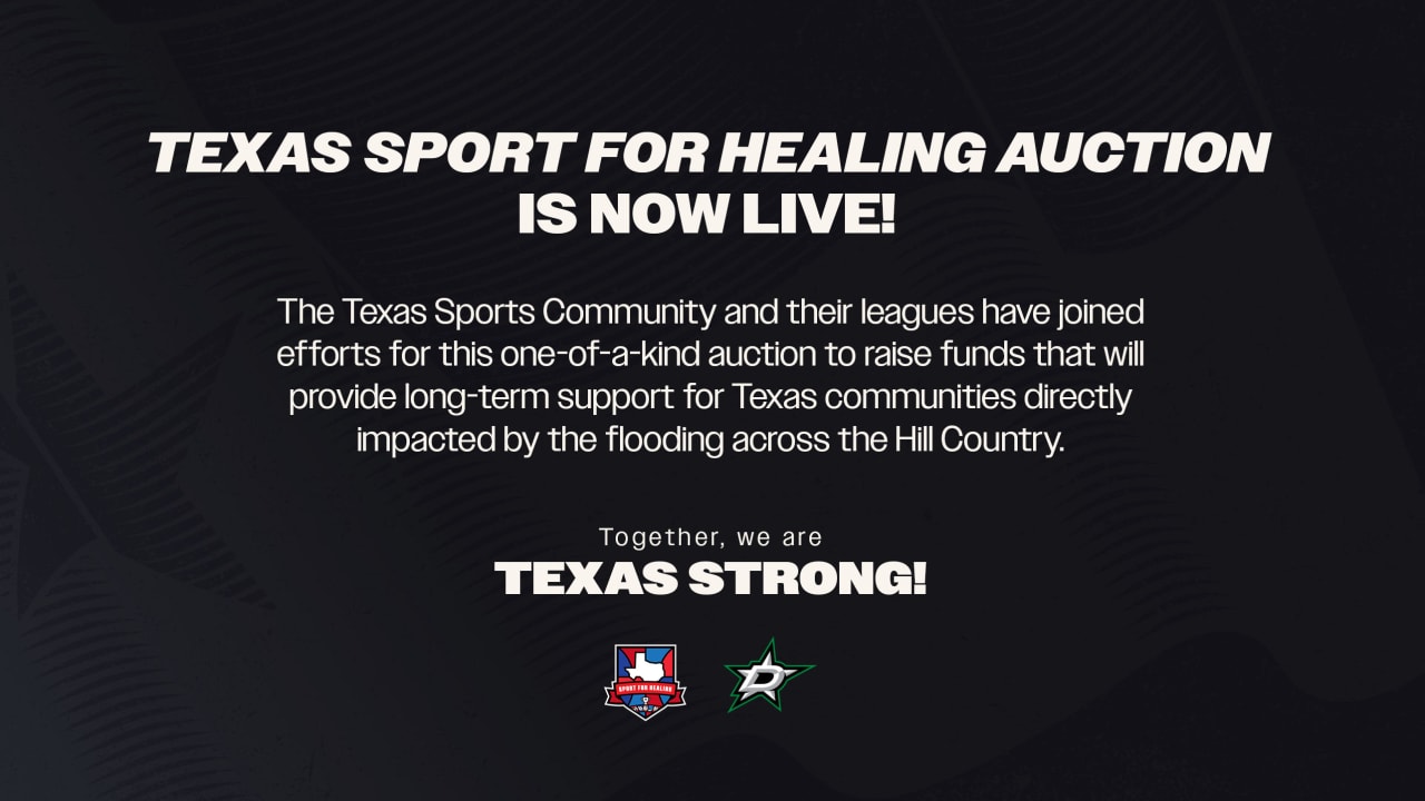 Sports teams launch 'Texas Sport for Healing Fund' and National Auction ...