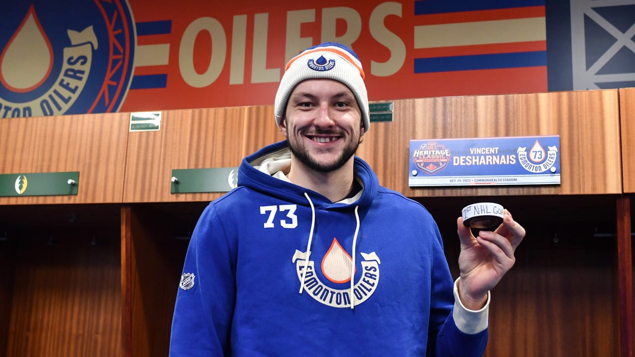 BLOG: Big stage for big Vinny's first NHL goal | Edmonton Oilers