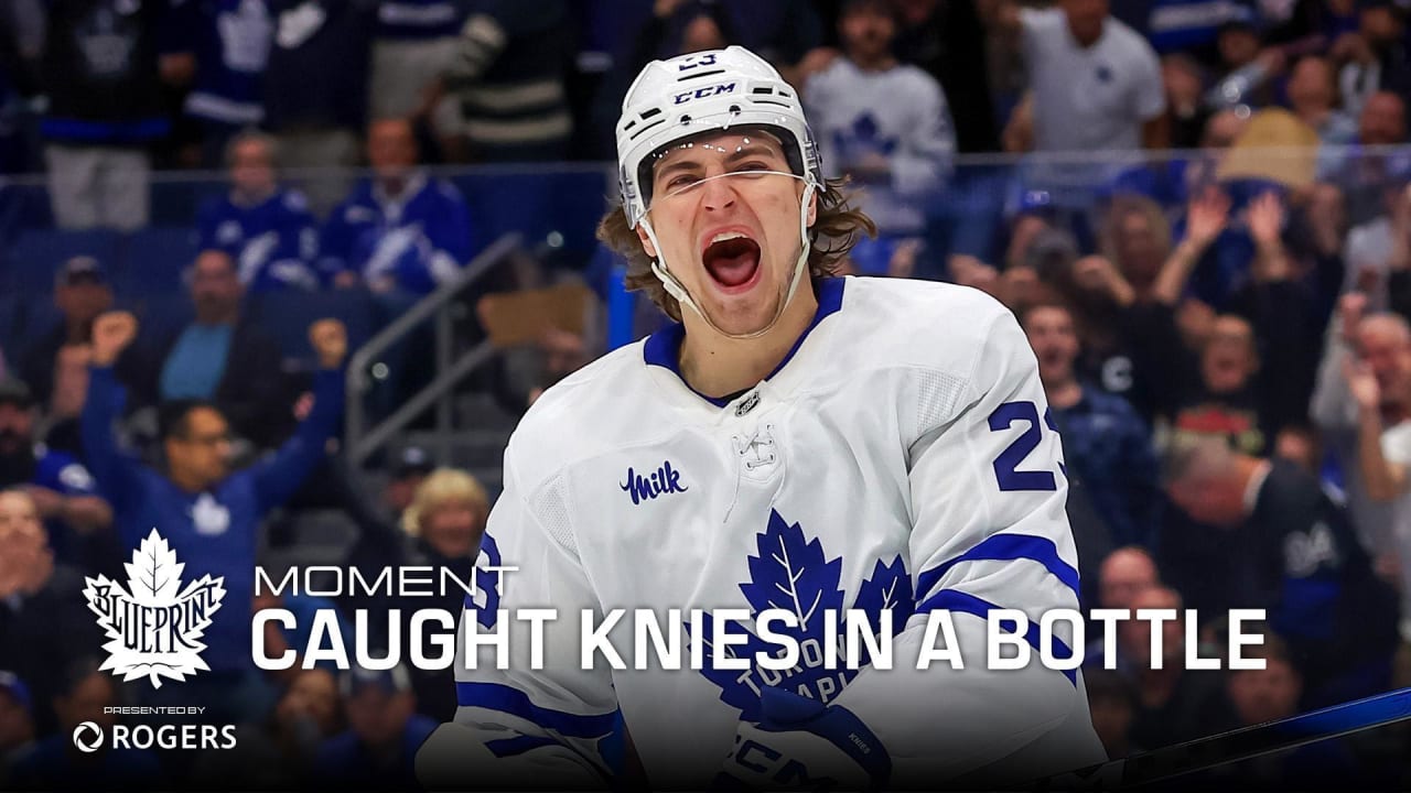 Caught Knies in a bottle | The Leaf: Blueprint Moment | Toronto Maple Leafs