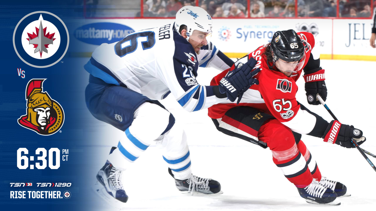 GAME DAY: Jets continue road trip against Karlsson, Senators | Winnipeg ...