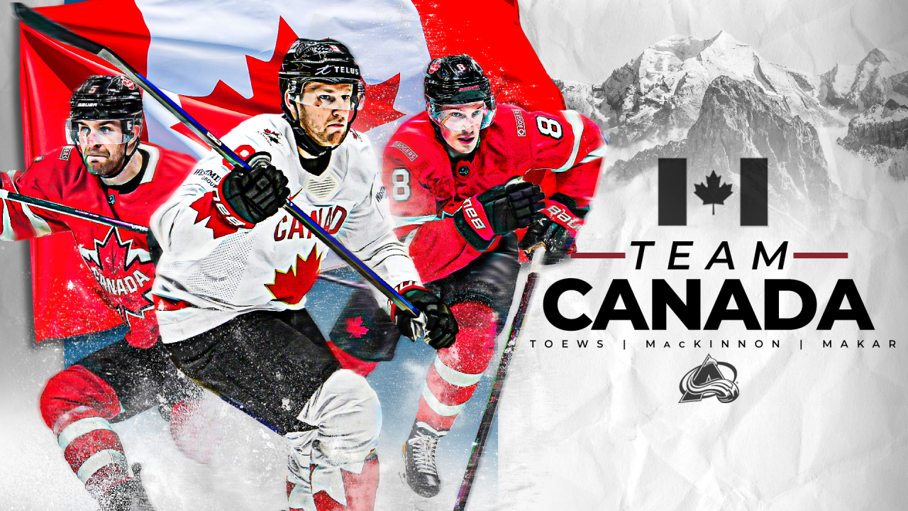 Trio of Avs Set to Represent Team Canada at Olympic Winter Games Milano ...