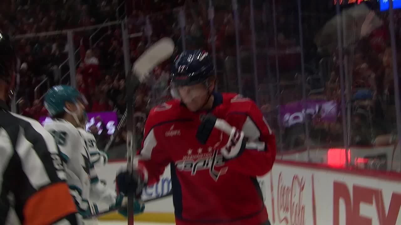 SJS@WSH: Strome scores PPG against Alex Nedeljkovic | Washington Capitals