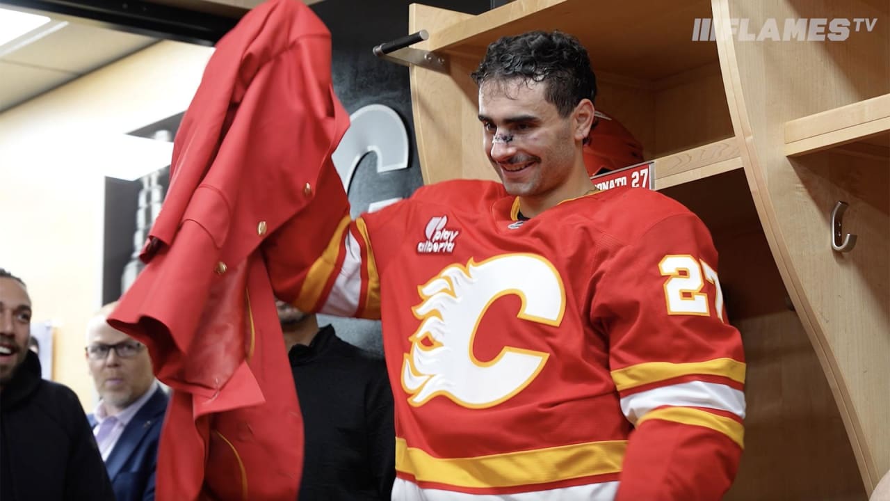 Warrior! Coronato Earns the Red Blazer | Calgary Flames